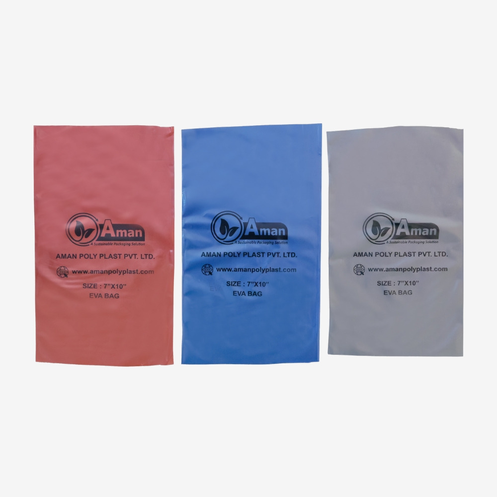 Eva Bags Multi Colored - Aman Poly Plast Pvt. Ltd.