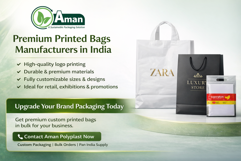 Printed Bags Manufacturers in India – Aman Polyplast